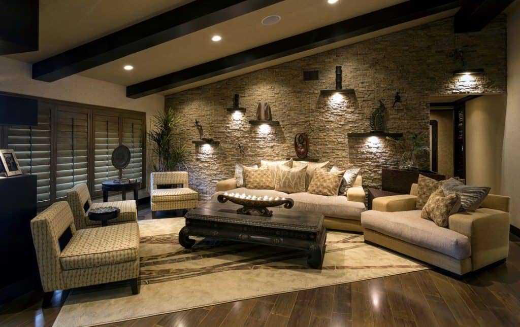 Stone Wall Tile Example | Contemporary Tile Design Ideas From Around ...